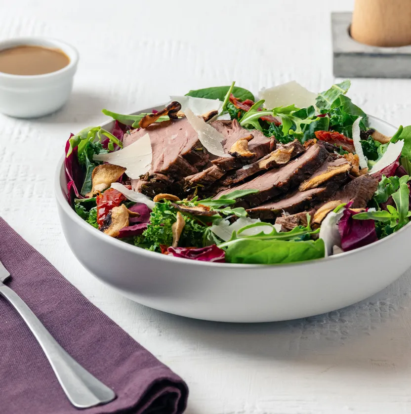 Kcal Restaurants UAE - New Additions - Roast Beef and Crunchy Mushroom ...